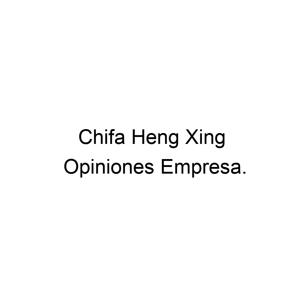 Opiniones Chifa Heng Xing, 055312340