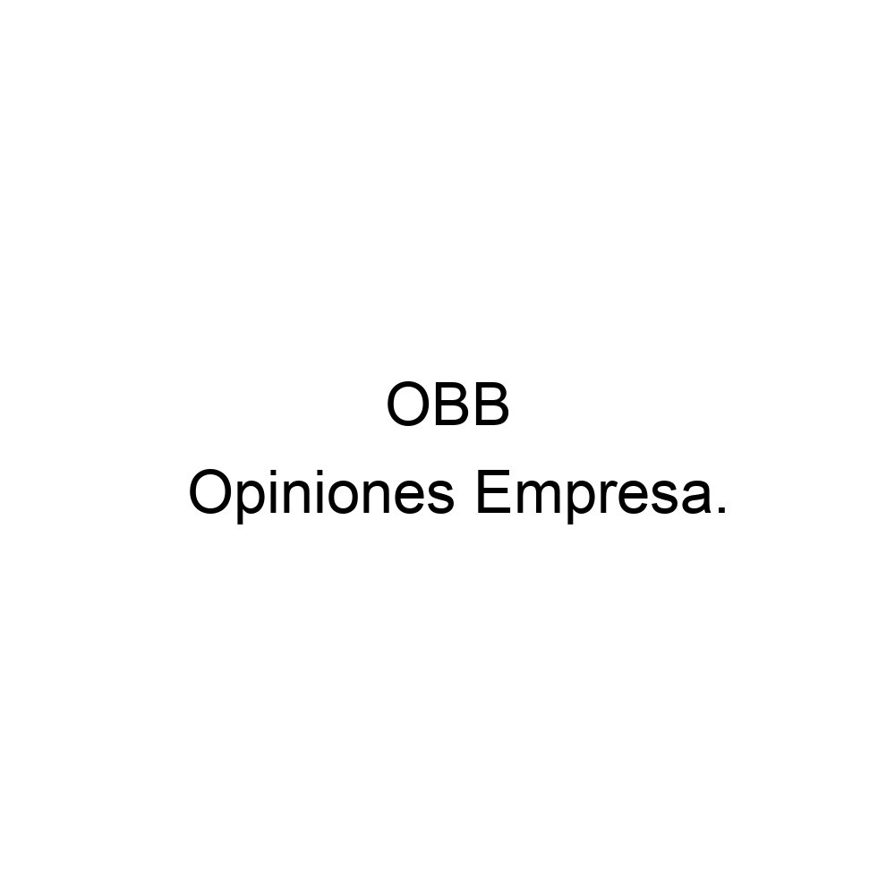 Opiniones OBB,
